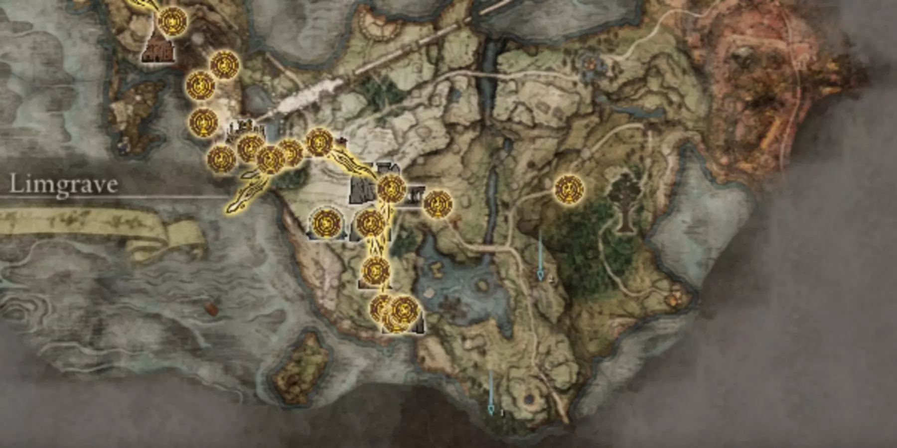 Elden Ring: Alle Limgrave Map Fragment Locations