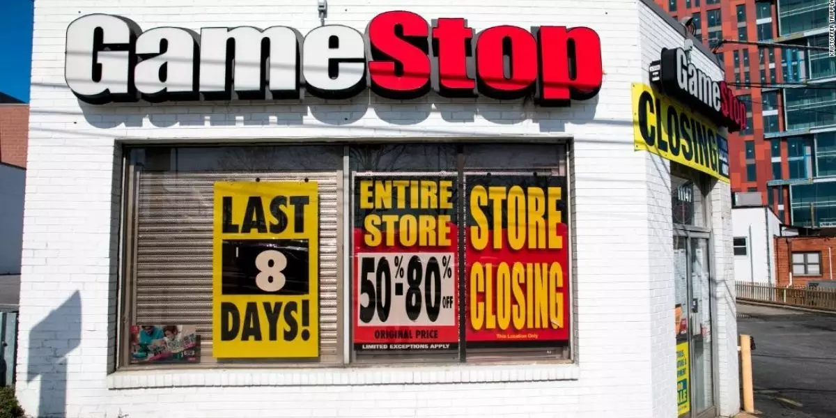 Dechreuodd siopau Gamestop gau yn 2019