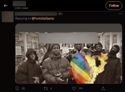 د fortnite جوړونکی homophobia خوښوي