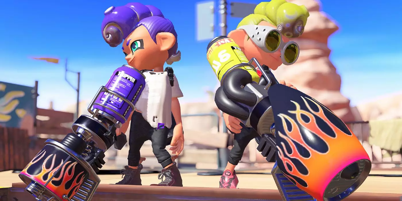 splatoon 3 vũ khí mới