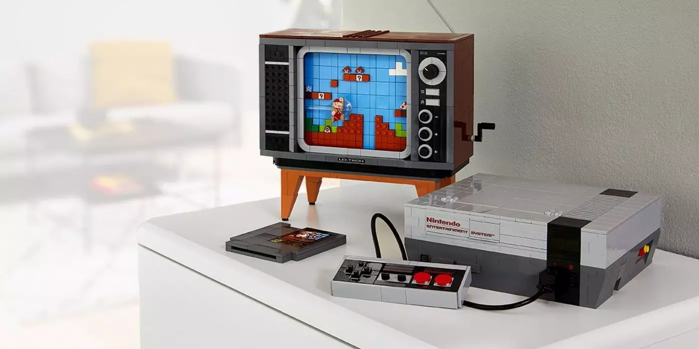 Ảnh chụp màn hình quảng cáo hệ thống giải trí nintendo lego nes nintendo