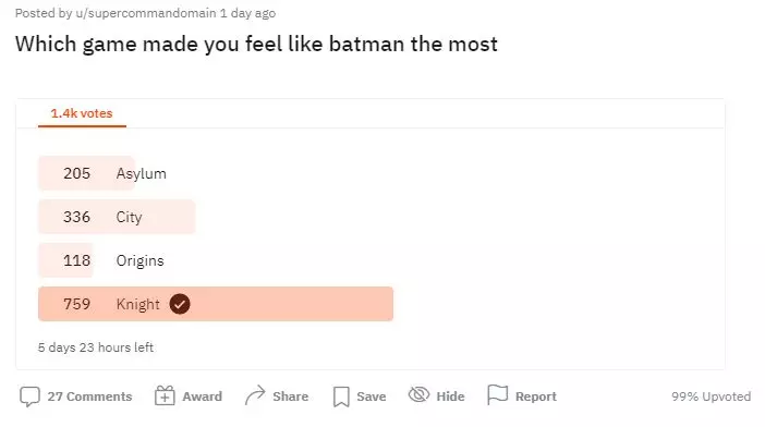 Геймърите обсъждат кои записи в Batman: Arkham ги карат да се чувстват най-много като Батман 56921_1
