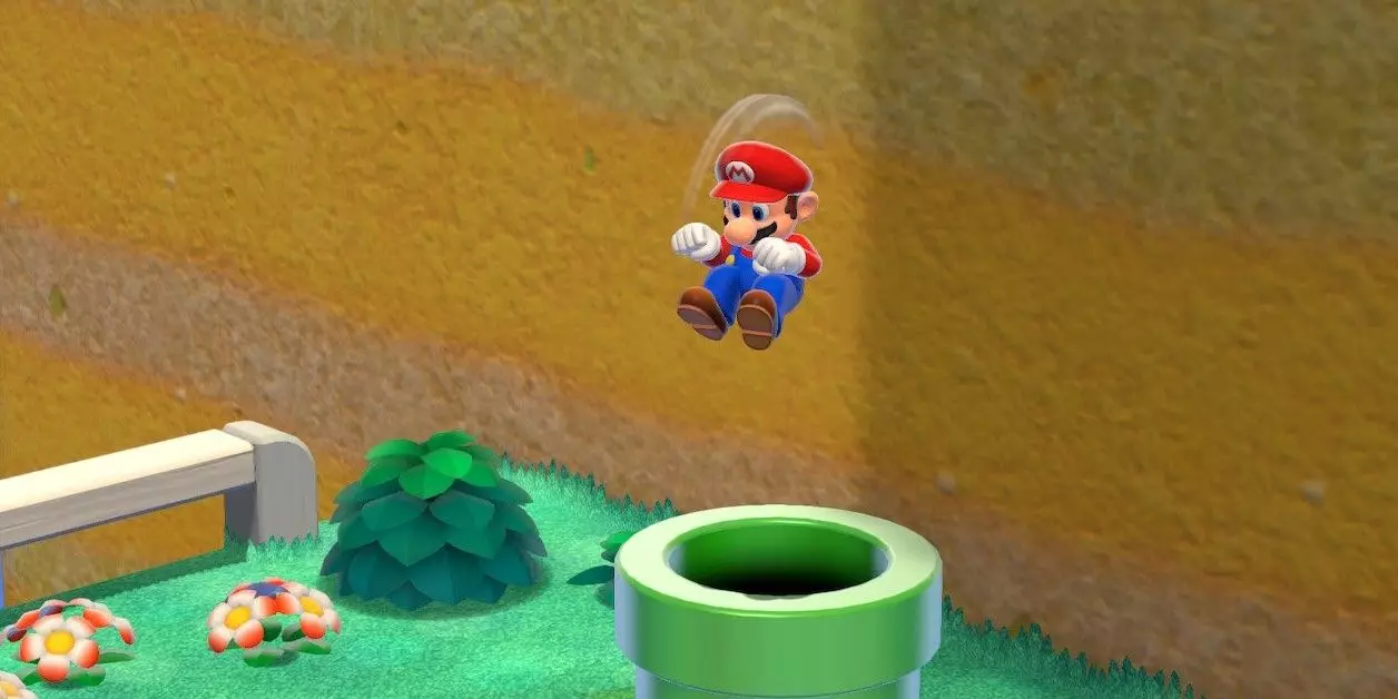 Χτύπημα σε σωλήνα στο Super Mario 3D World