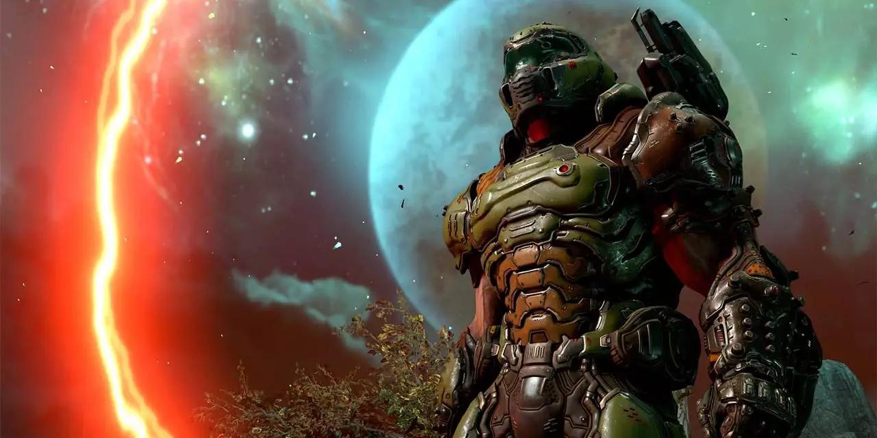 Doom 2016 Doom Slayer