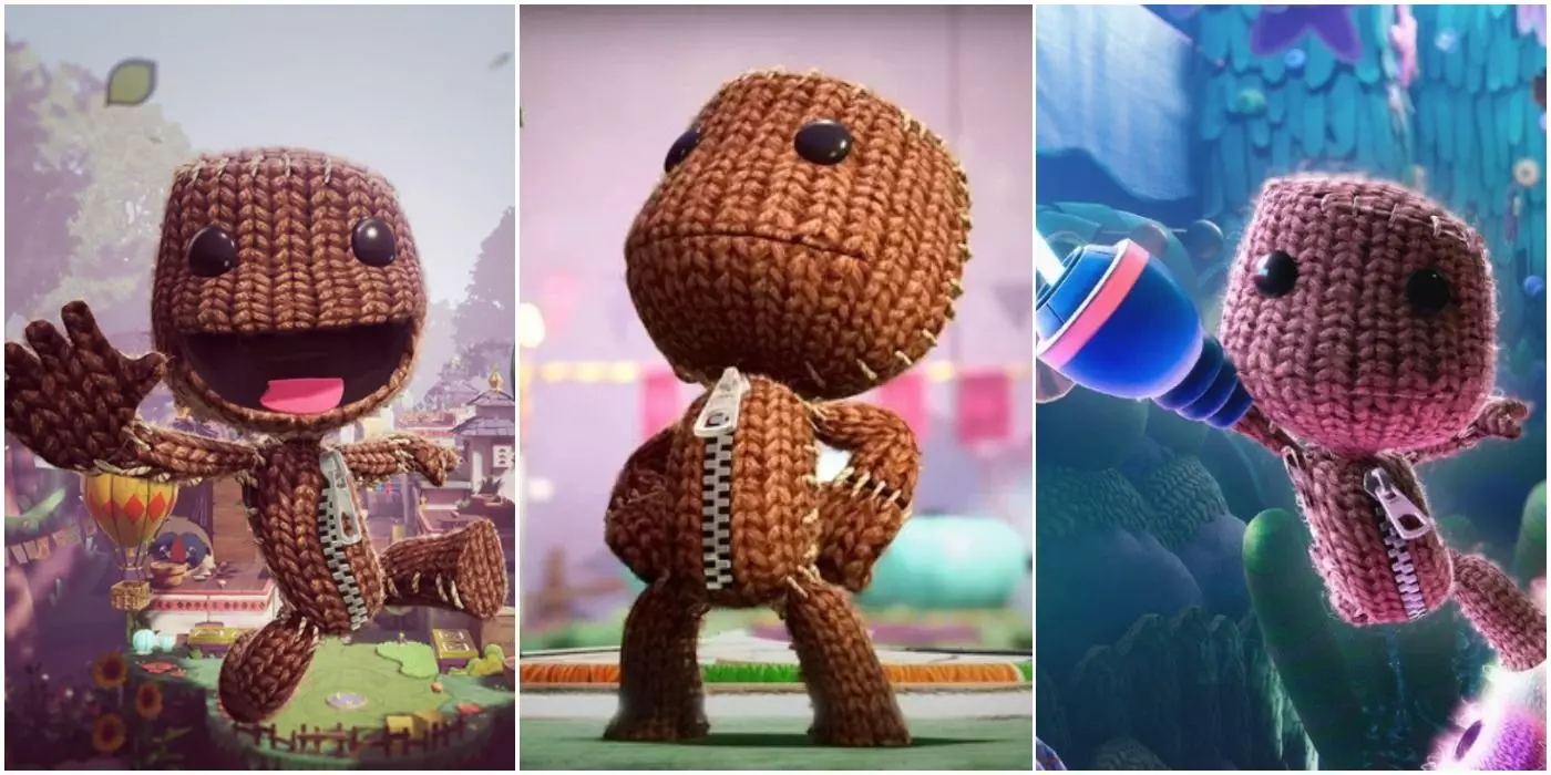 PS5 Sackboy Hlavička tria veľkého dobrodružstva Sackboy