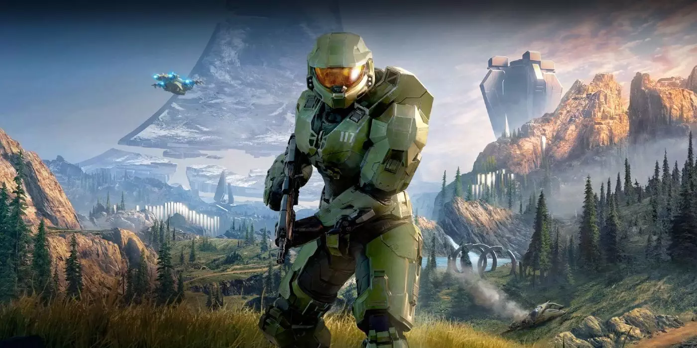 Halo Infinite Master Chief Planet Halo prstan