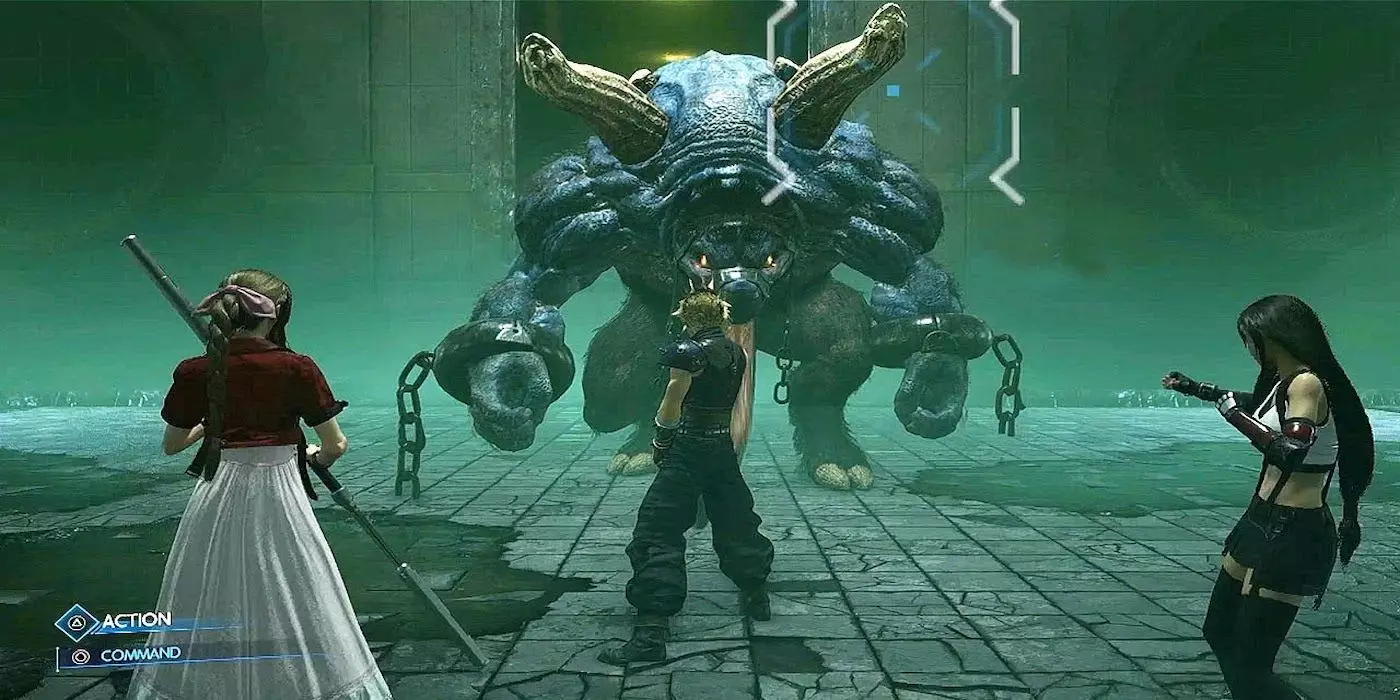 Final Fantasy 7 remake szefa