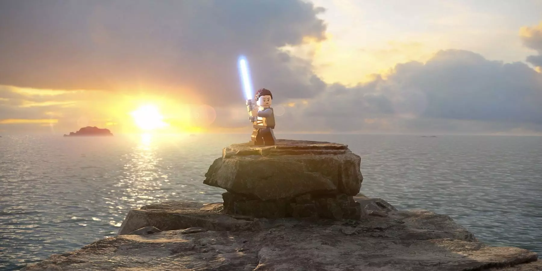 LEGO Star Wars The Skywalker Saga Rey на Ach-To