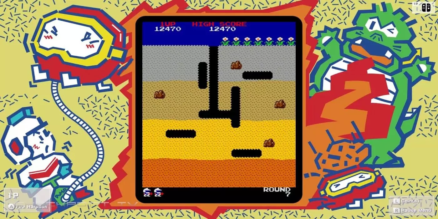 Namco Museum Switch Digdug