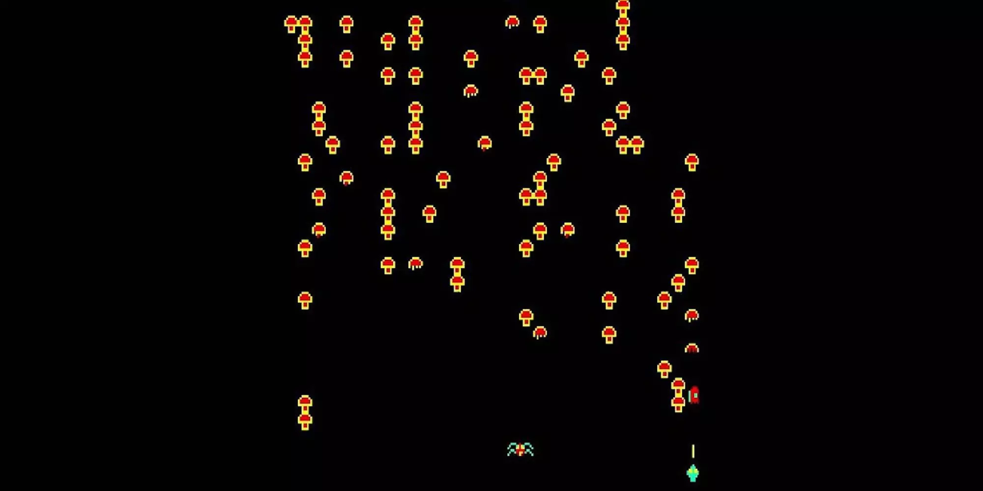 lojë arcade centipede