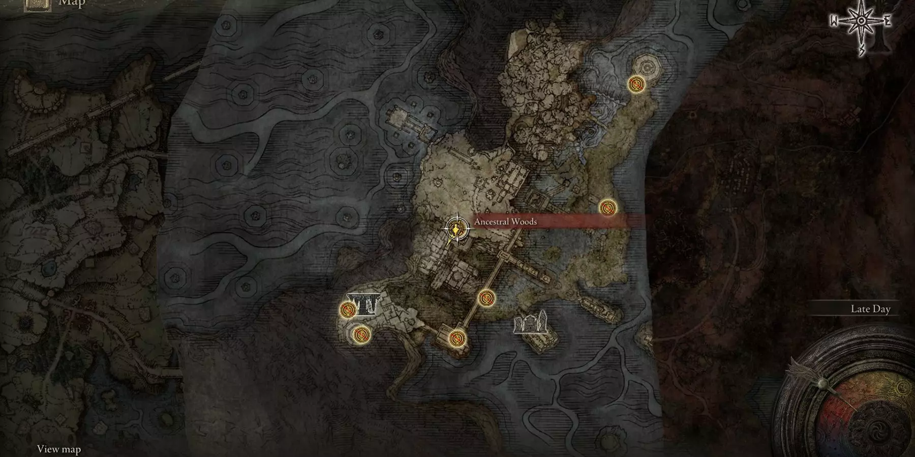 Elden Ring Mimic Tear Map