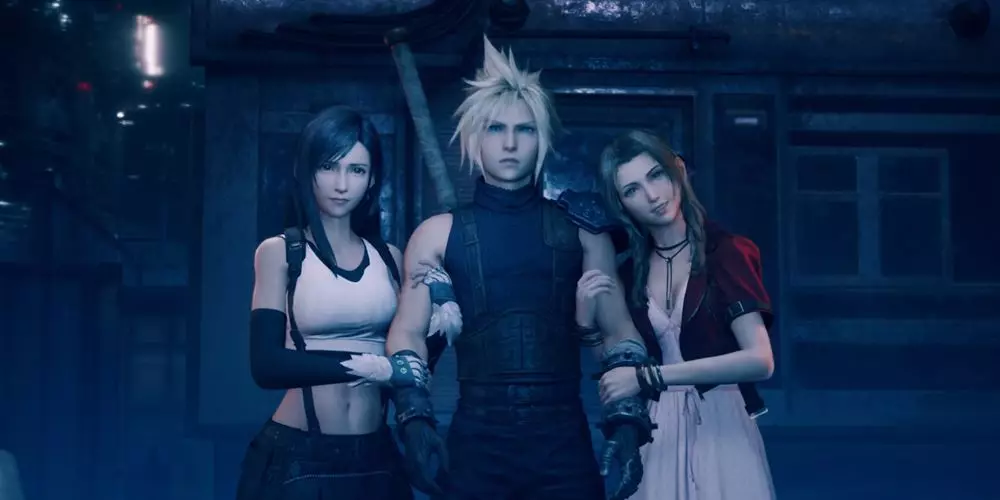 Tifa, Cloud i Aerith iz Final Fantasy VII Remakea