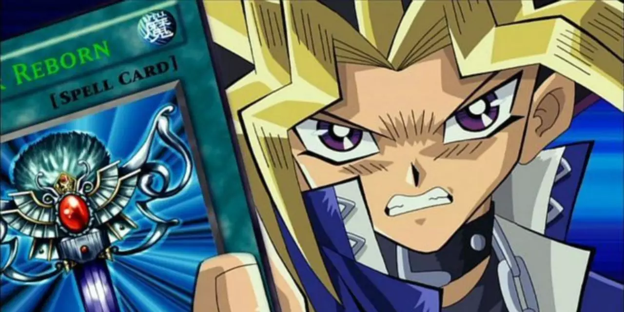 Yu-Gi-Oh animesarja Yugi mängukaart