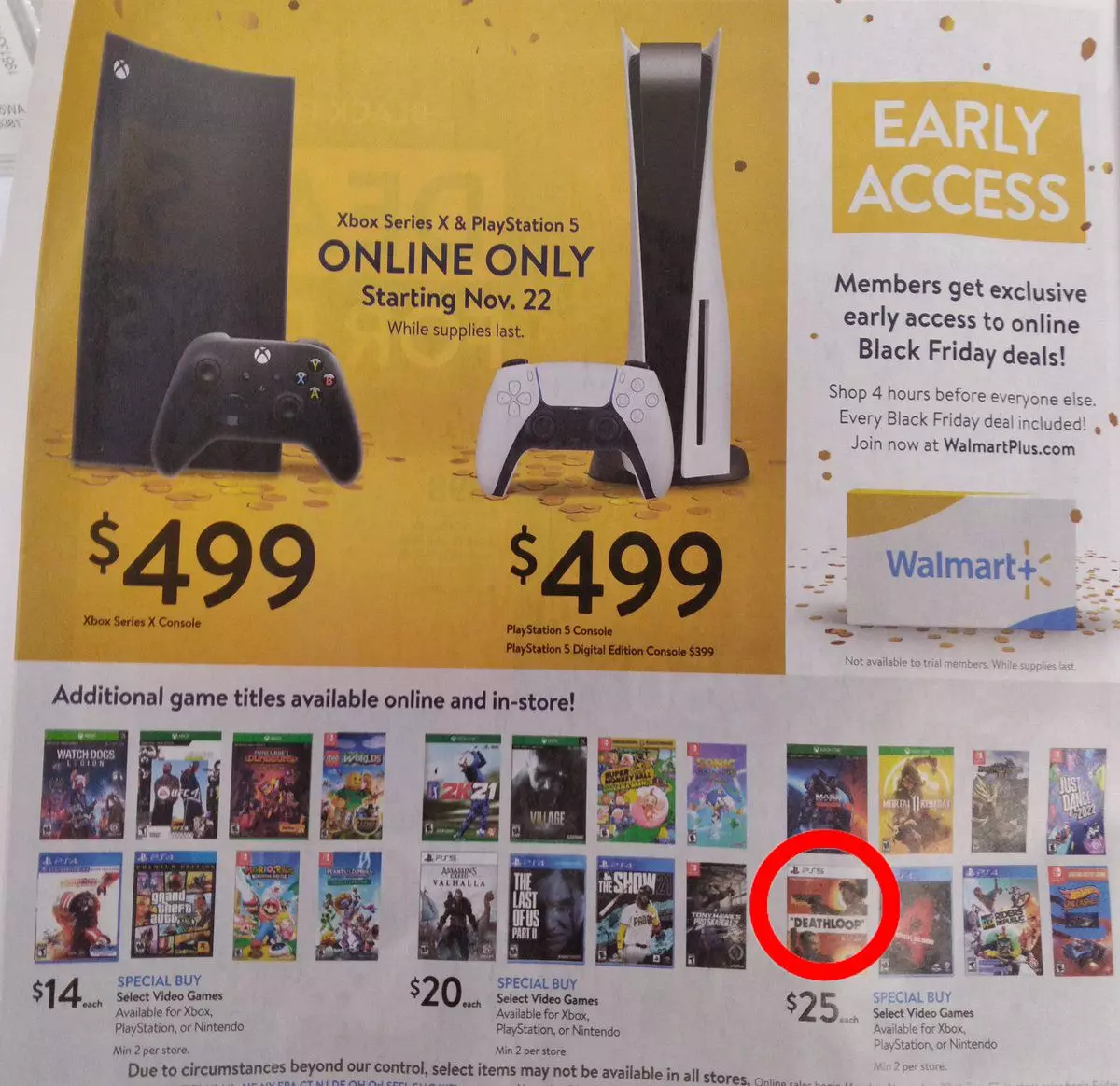 walmart umukara vendredi ad apfa