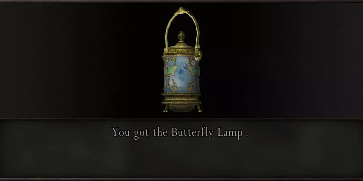 Skoenlapperlamp in Resident Evil 4