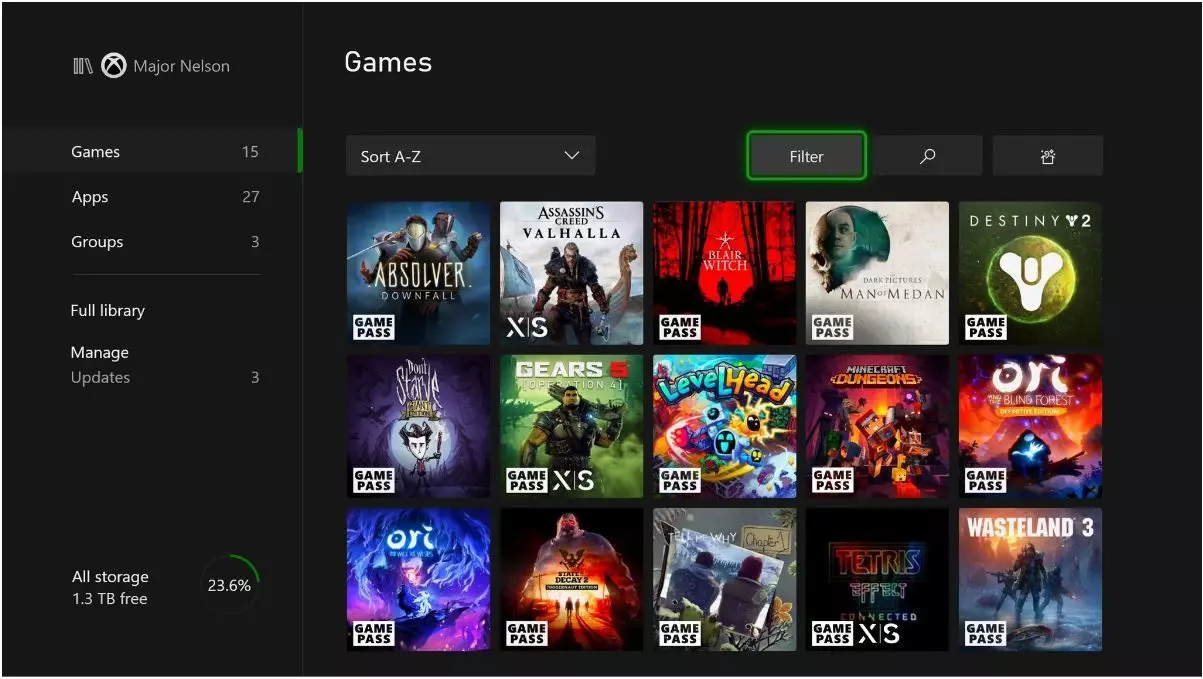 sobreposição de xbox