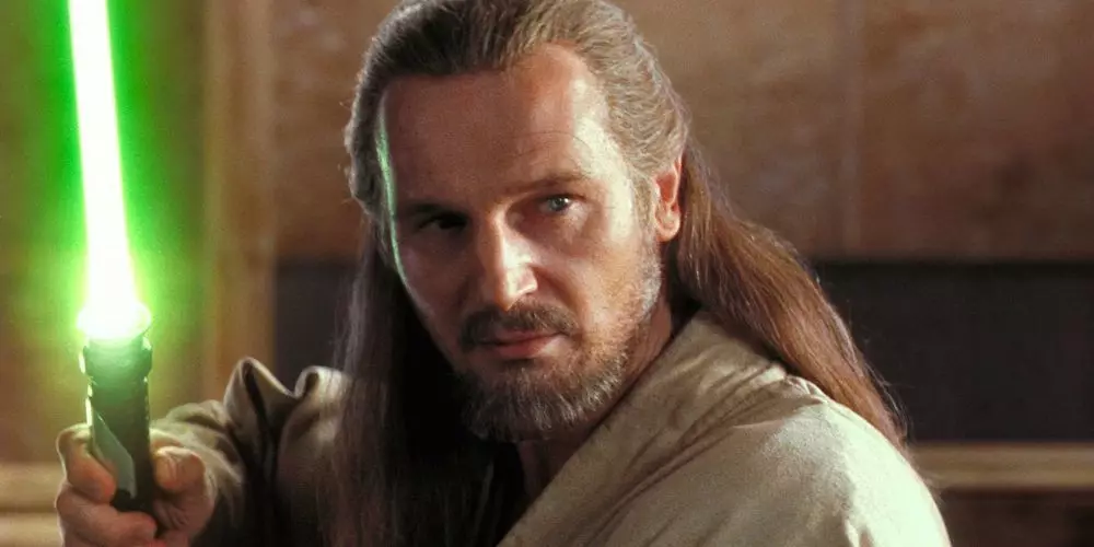 Qui Gon Star Wars forsögur vannotaða persónuhugtök