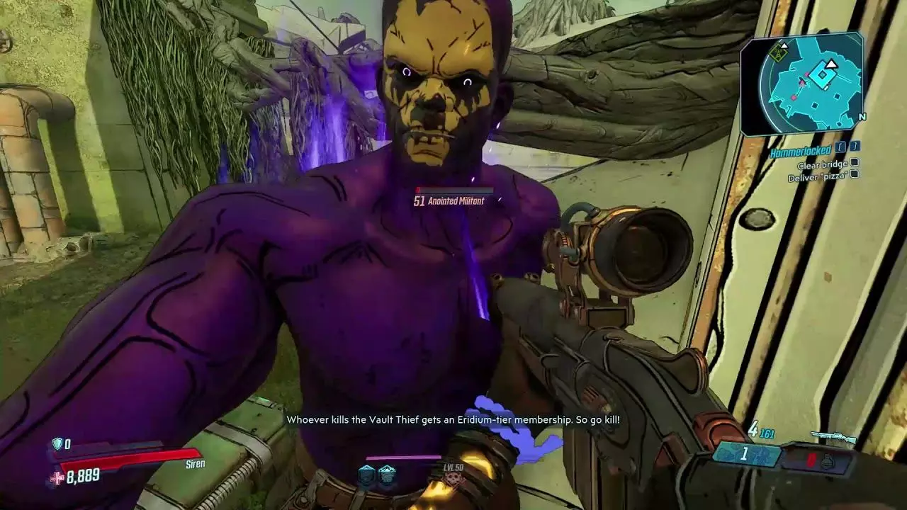 borderlands 3 militante gantzutua