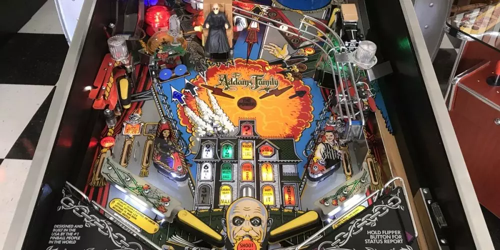 Rodzina Addamsów do pinballa 3D