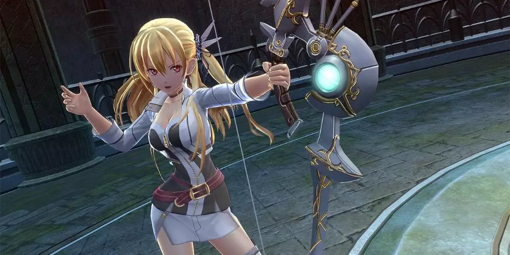 Trails of Cold Steel 4 Alisa Wielding Bow lahingus