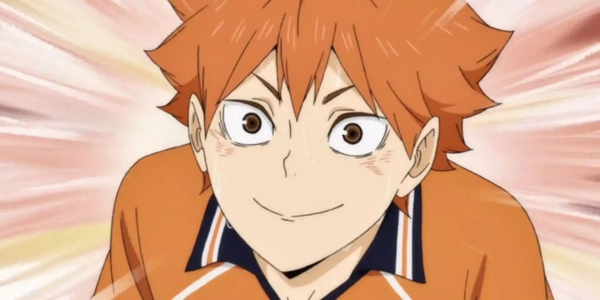 Shoyo Hinata ser begejstret ud