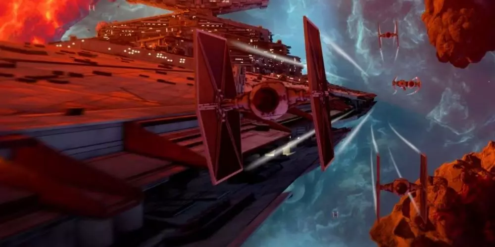 Eskadrilje Vojne zvezd TIE Fighters and Interceptor