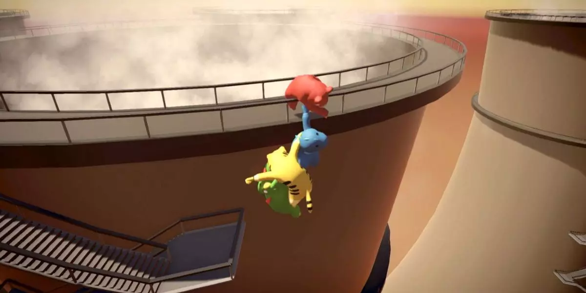 Gang Beasts Pro 팁은 보류 상태에서 벗어나는 동작을 취합니다.