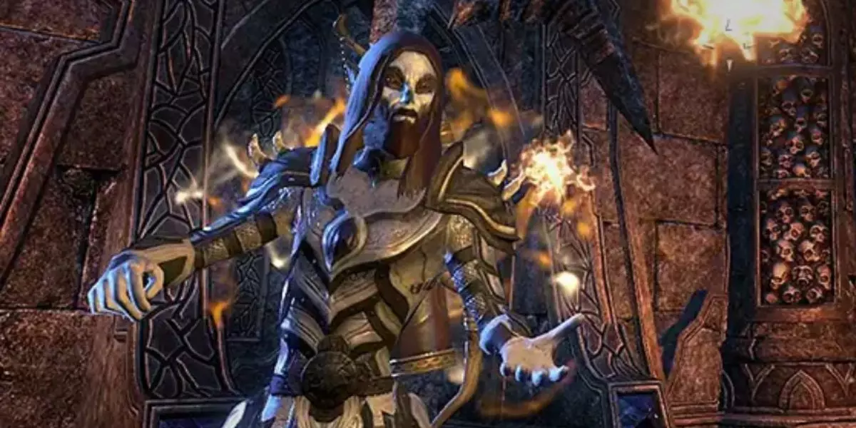 Mutambi ari kushandisa bhora remoto muThe Elder Scrolls Online