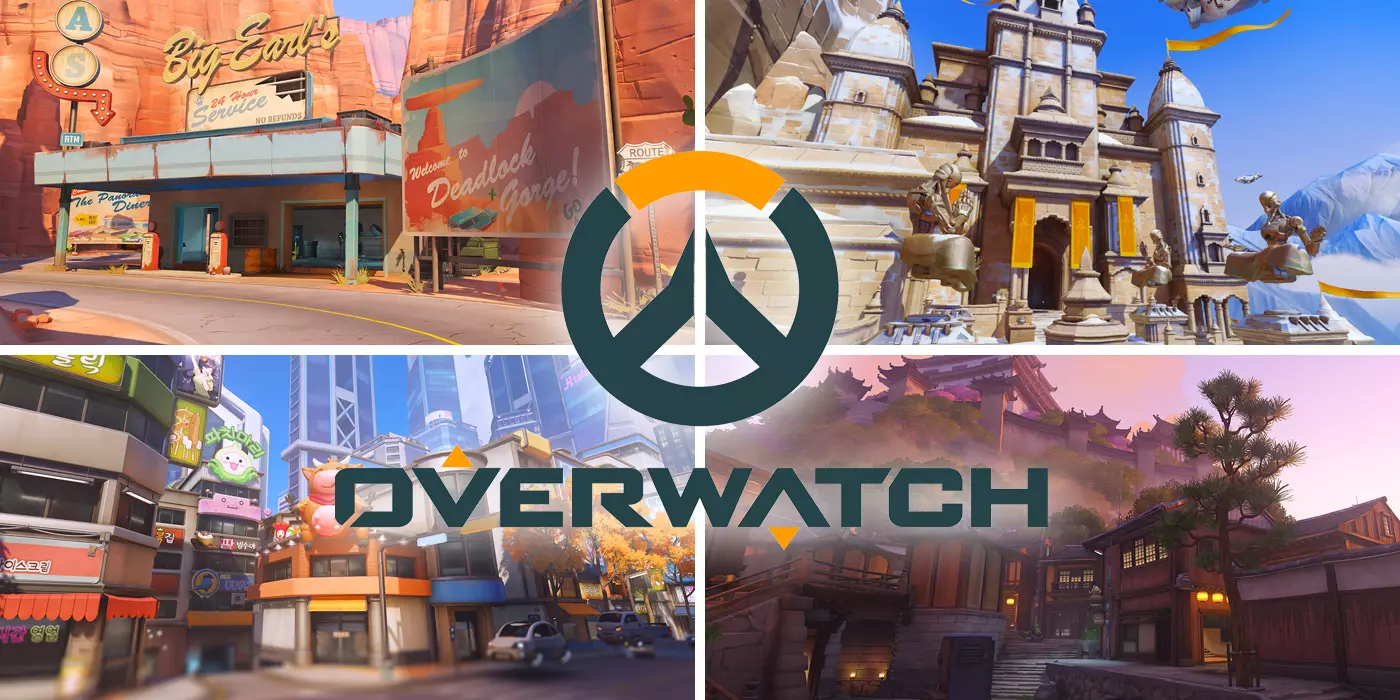 Mapas mais legais de Overwatch