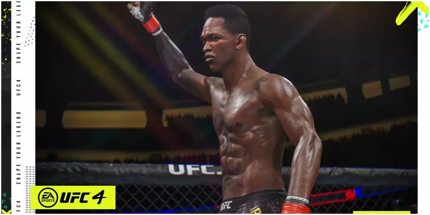 Israel Adesanya UFC 4 de EA