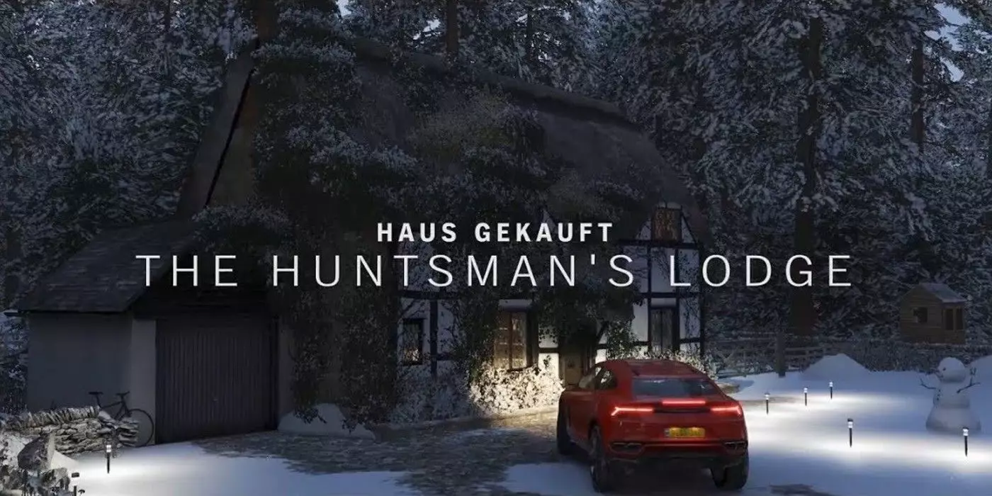 Forza Horizon 4 Huntsman Lodge Sinematig