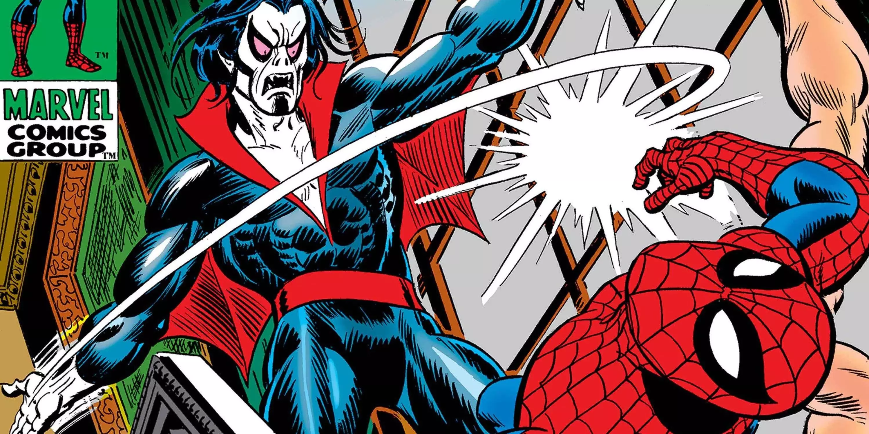 Spider-Man lluita contra Morbius