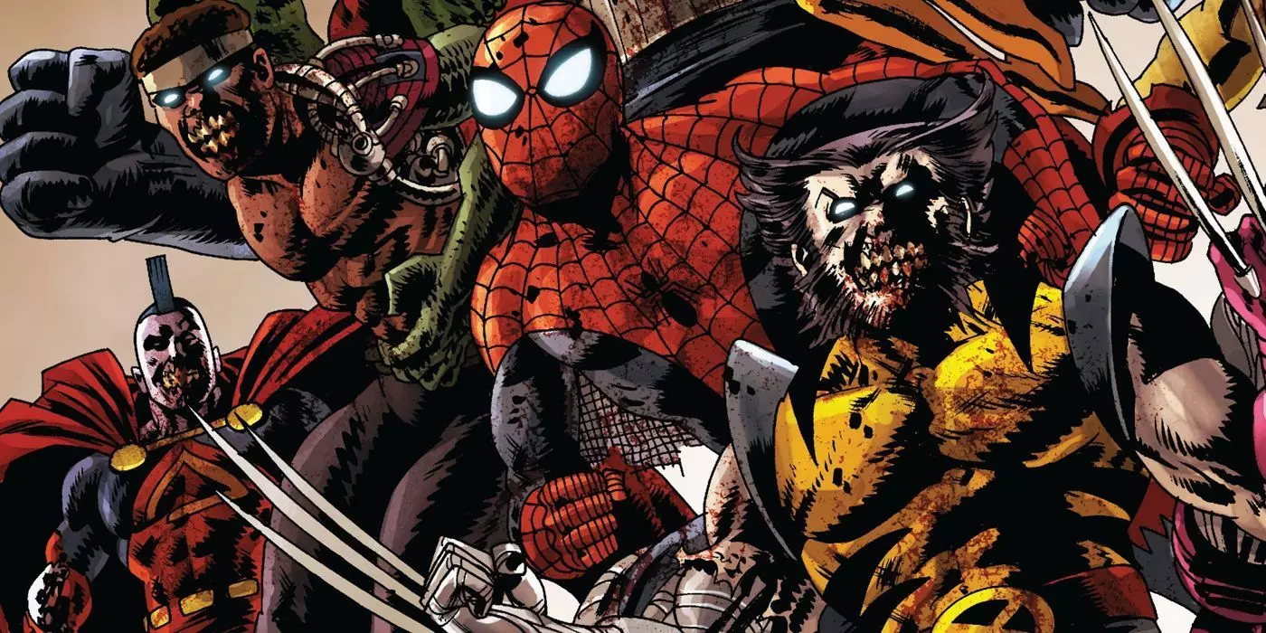 marvel zombies spider-man wolverine