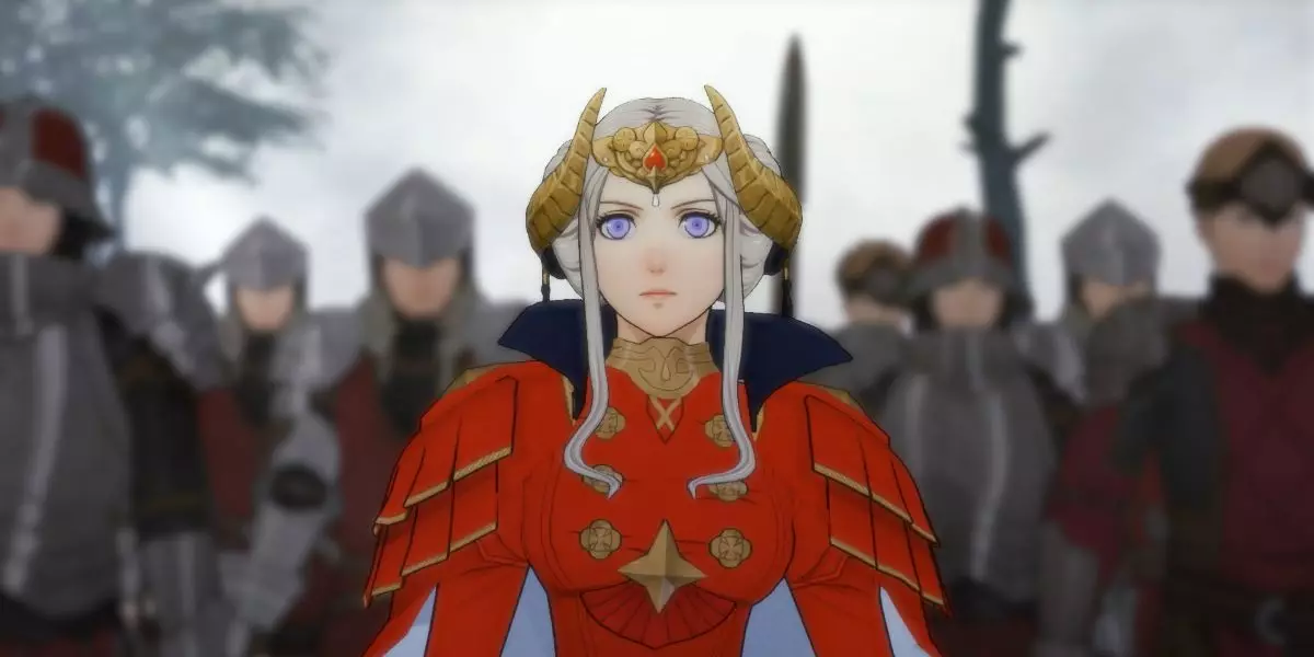 આગ પ્રતીક ત્રણ ઘરો Edelgard