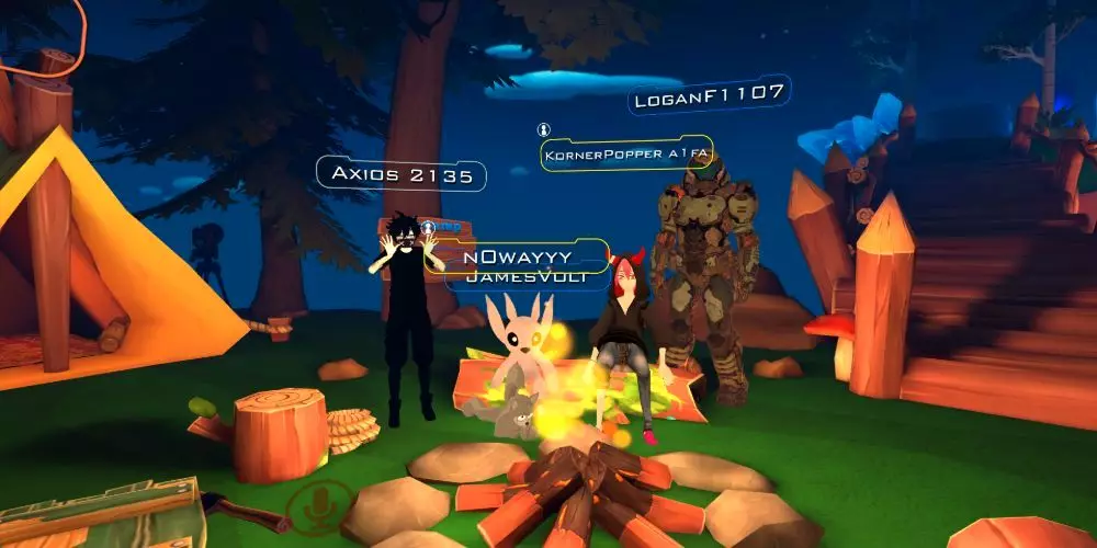 VRchat Worlds Sky Camp