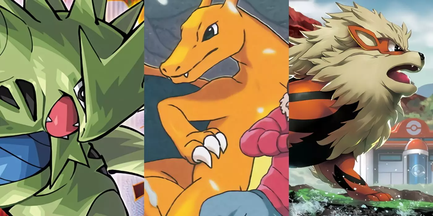 Pokémon TCG Tyranitar Charizard Arcanine