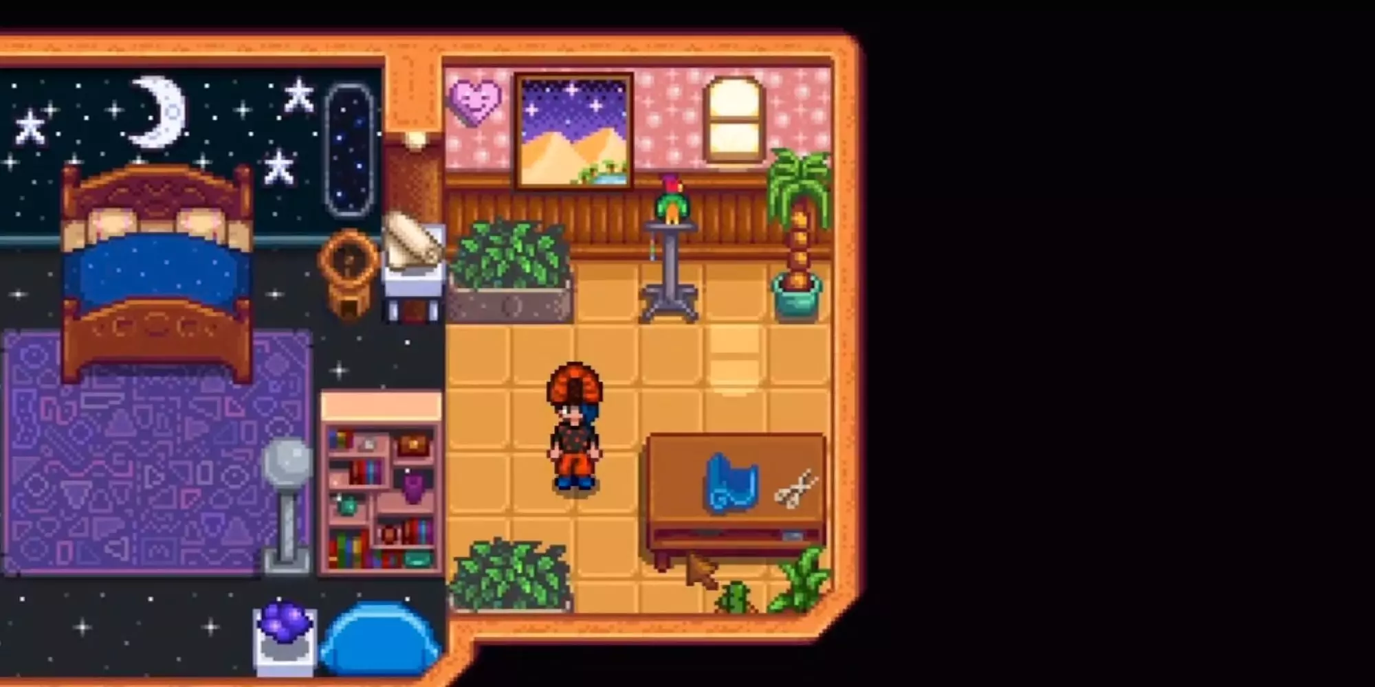 Habitación de Stardew Valley Emily