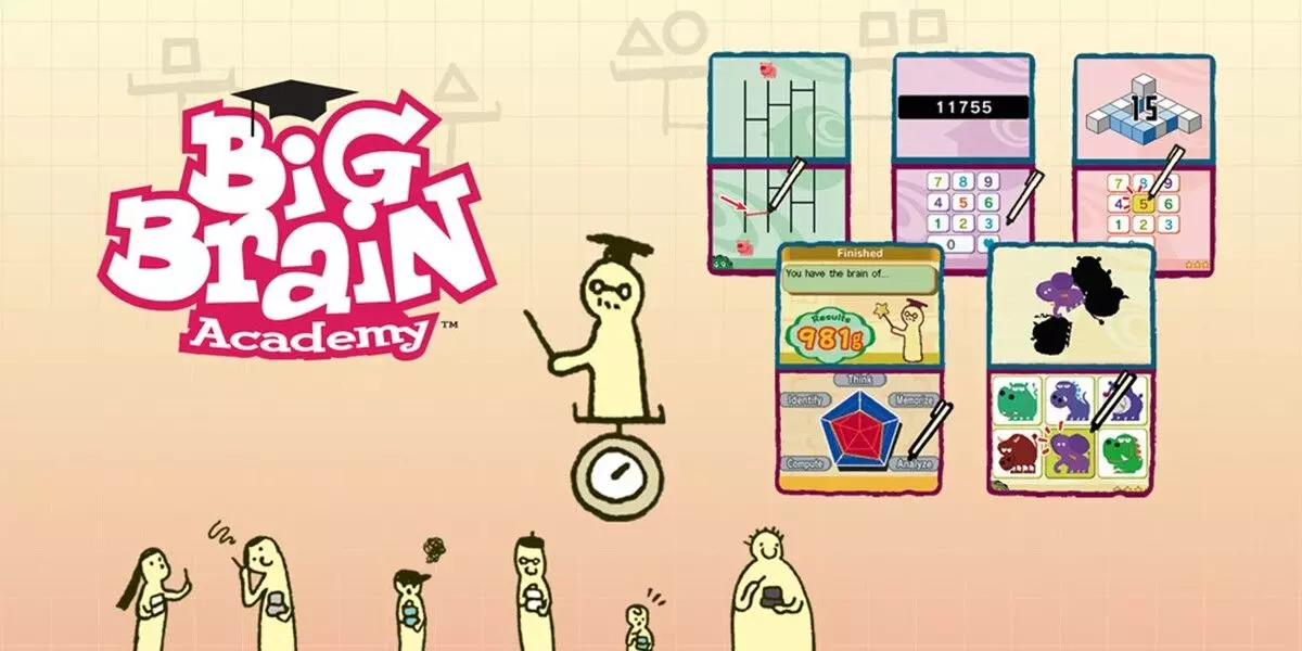 Titelscherm voor Big Brain Academy