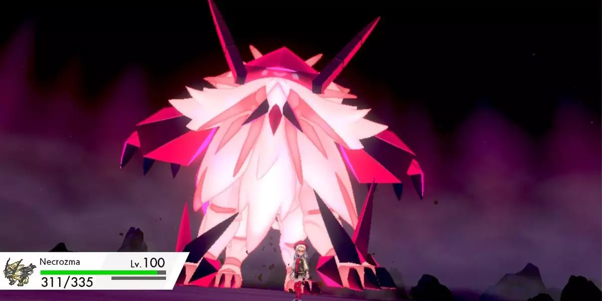 Takobin Pokemon da Garkuwa Dynamaxed Necrozma Dusk Mane Solgaleo