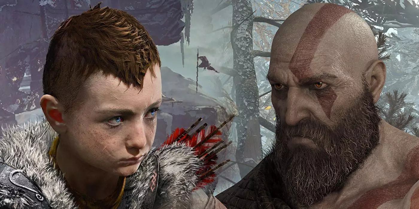 God of War Kratos Atreus