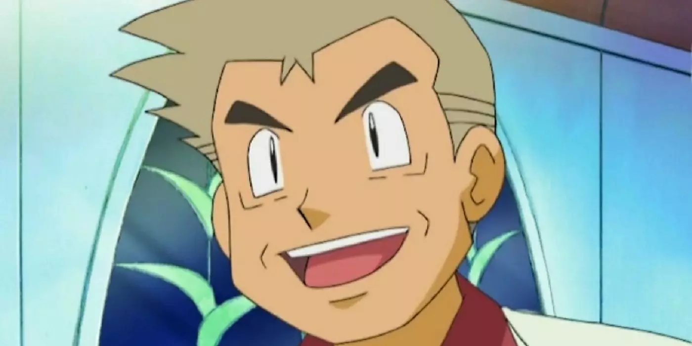 pokemon anime profesor wilayah kanto anyar