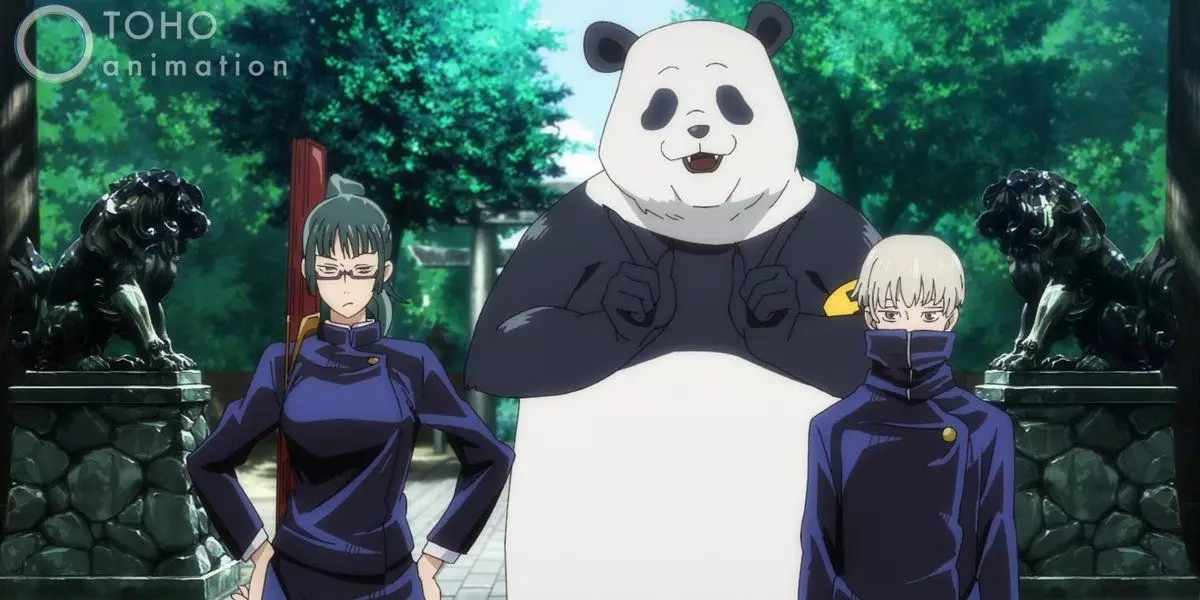 Panda, Maki e Toge Jujutsu Kaisen