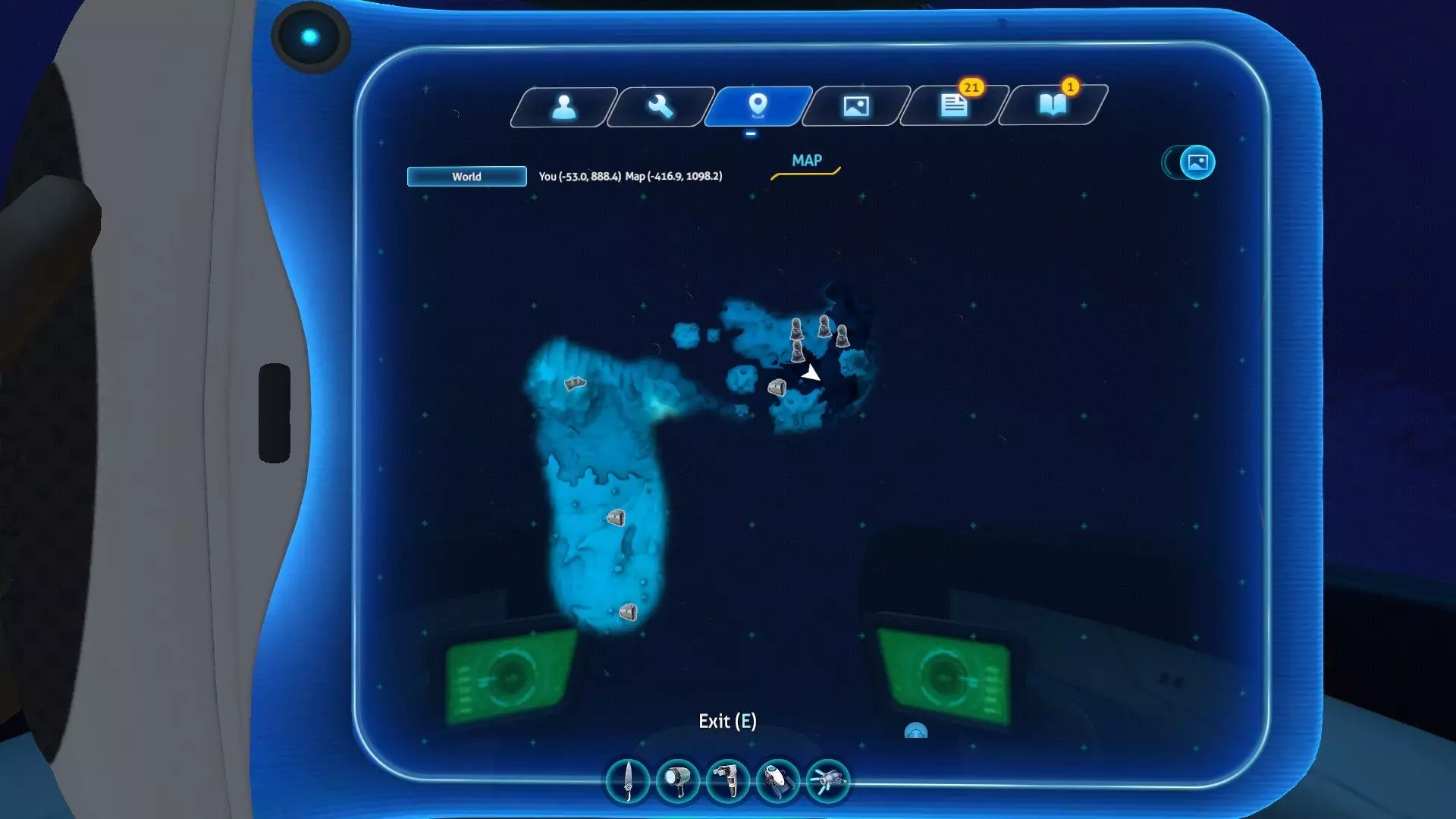 Subnautica map mod