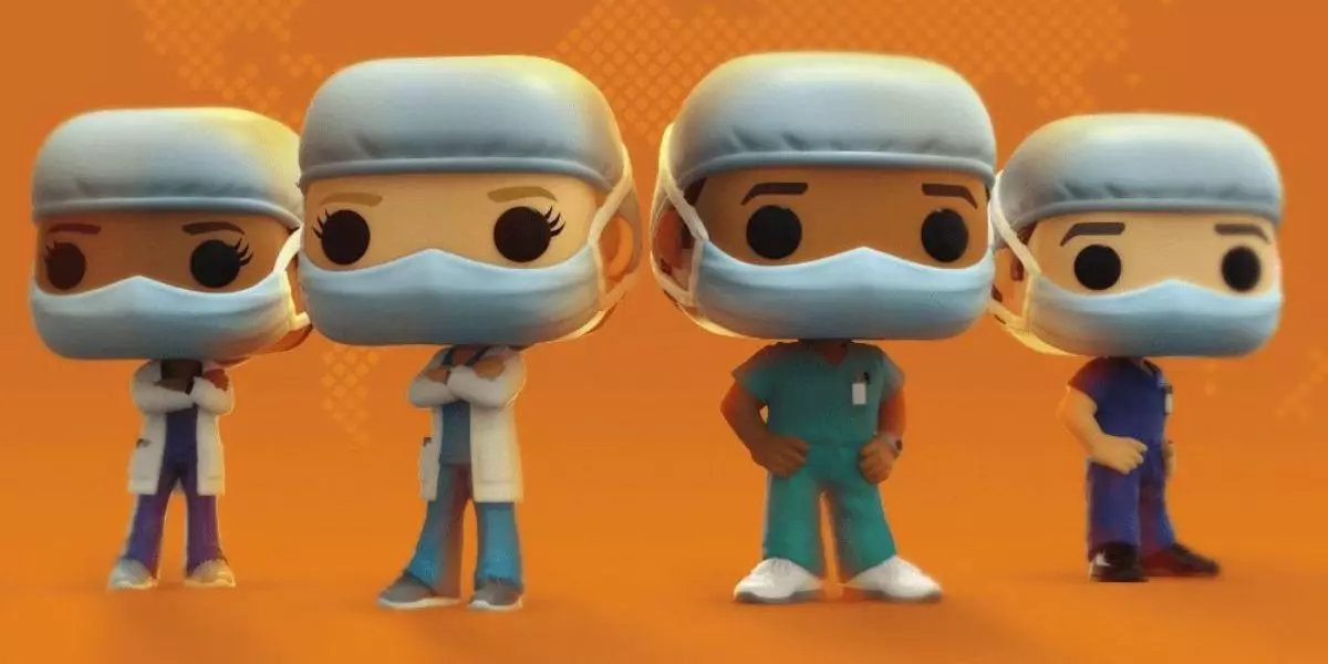 תרומת צדקה Funko Pops Frontline Workers