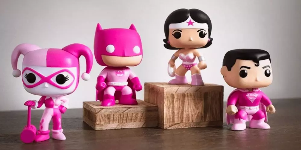 Funko Pops charitativní dar pro rakovinu prsu