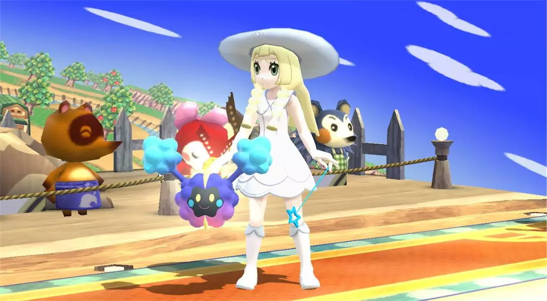 pokemon-sun-moon-smash-bros-character-mod-lillie-cosmog-animal-crossing