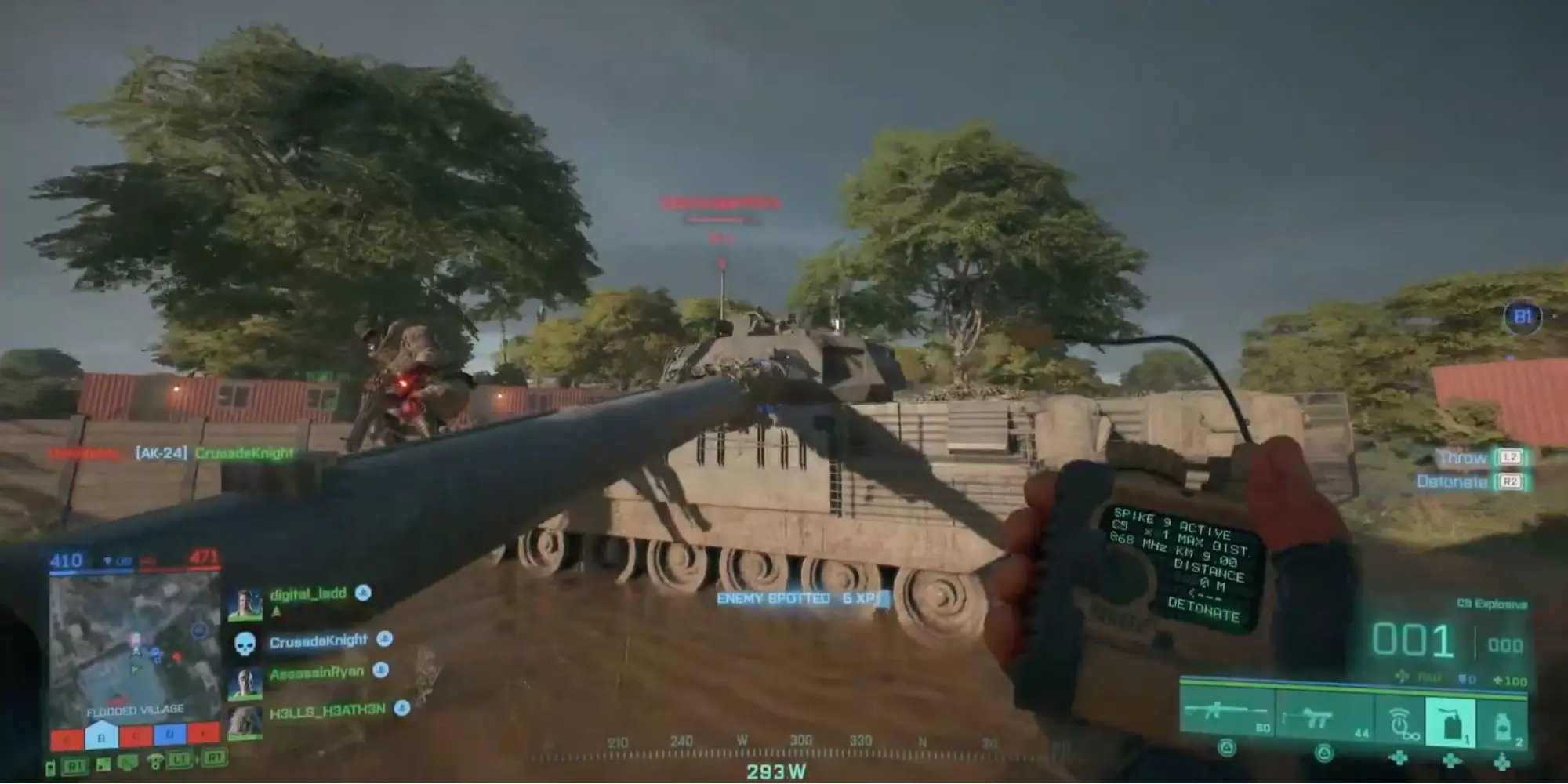 Battlefield 2042 - Pemain nandur C5 ing tank