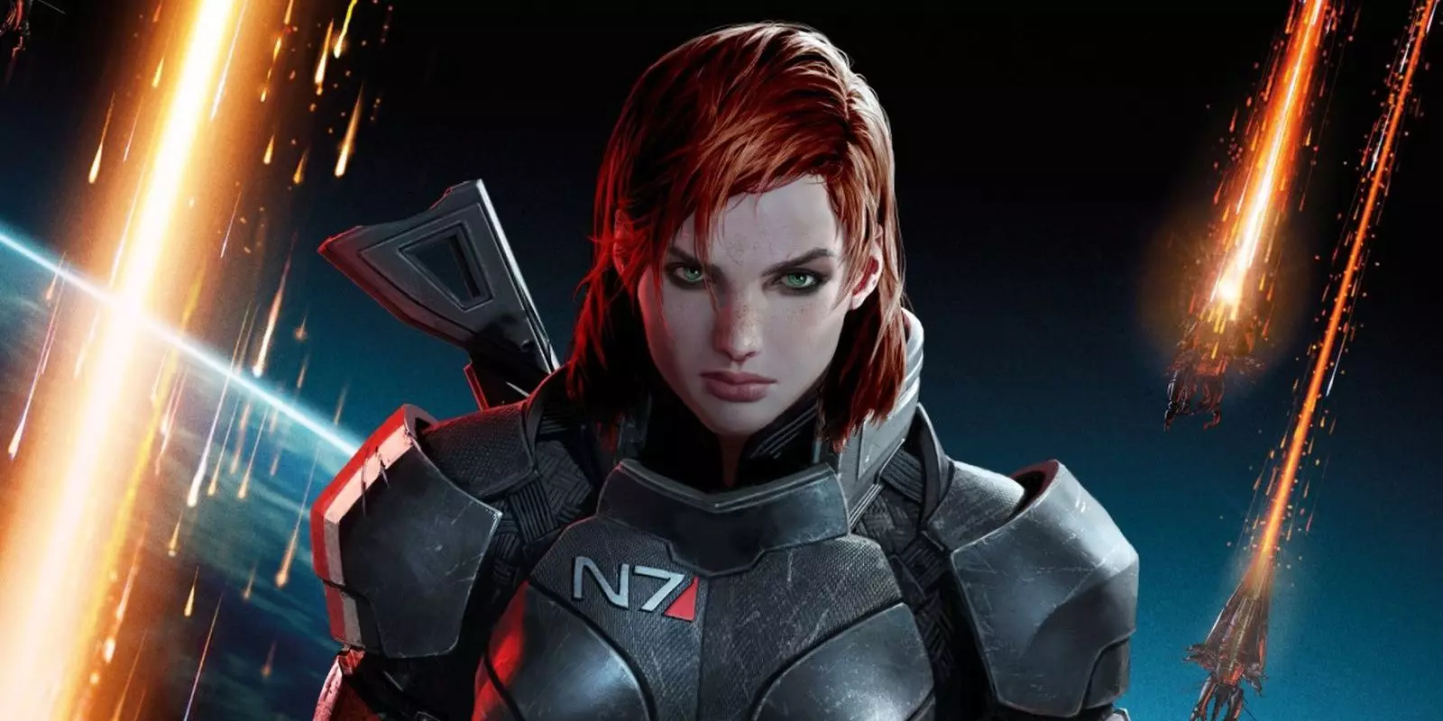 Mass Effect Trilogy မှ အမျိုးသမီး စစ်သေနာပတိ Shepard