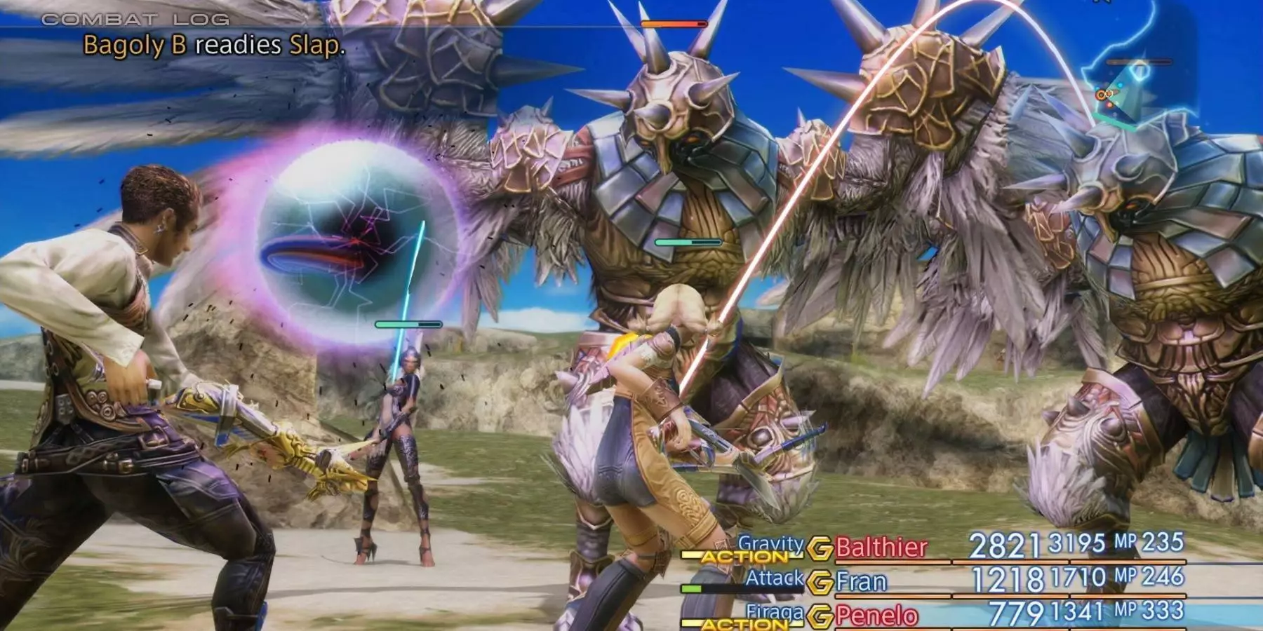 final fantasy 12 gameplay oedran Sidydd