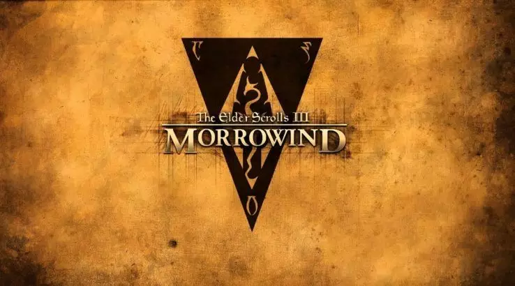 Atzerako bateragarritasunerako nahi ditugun jatorrizko Xbox joko nagusiak - The Elder Scrolls 3 Morrowind logoa